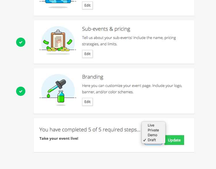 How to create an event page – How can we help you?