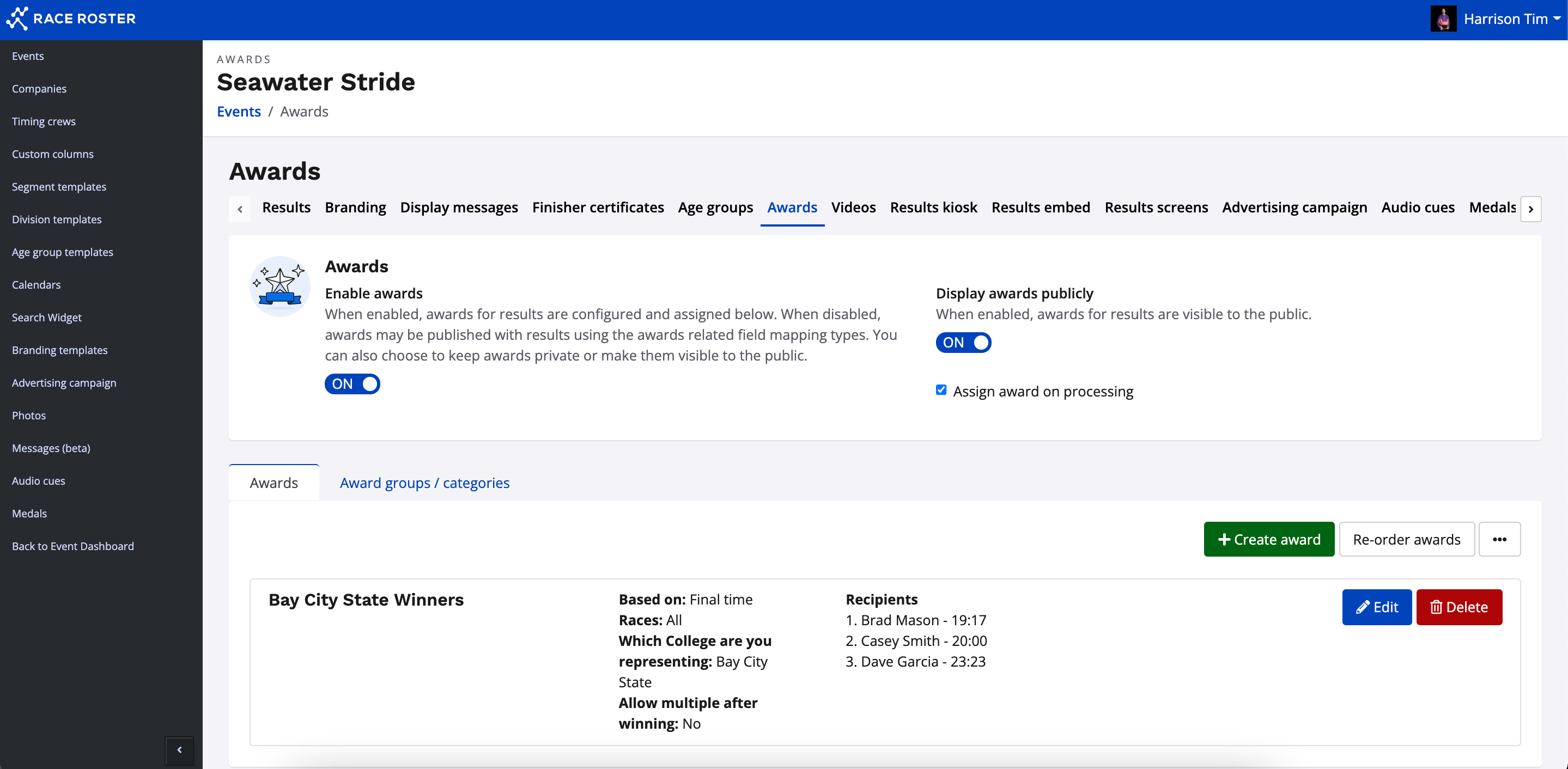 How to assign awards based on registration questions – How can we help you? How to assign awards based on registration questions – How can we help you?